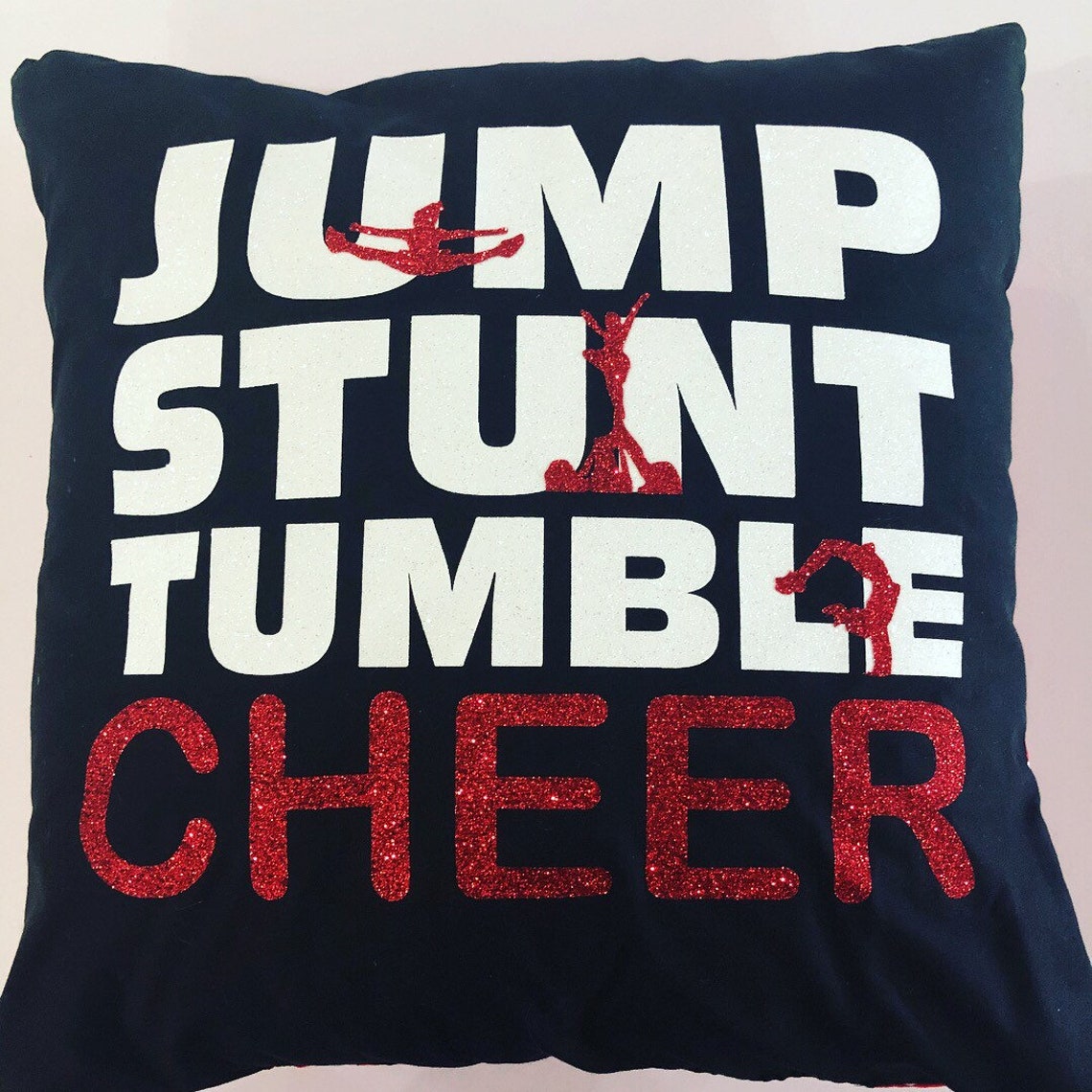 Jump Stunt Tumble Cheer Pillow - Etsy
