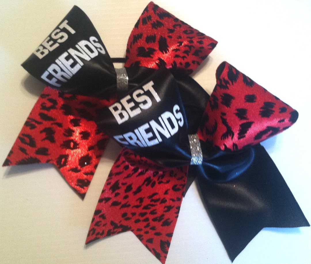 Best Friend Cheer Bows - Etsy
