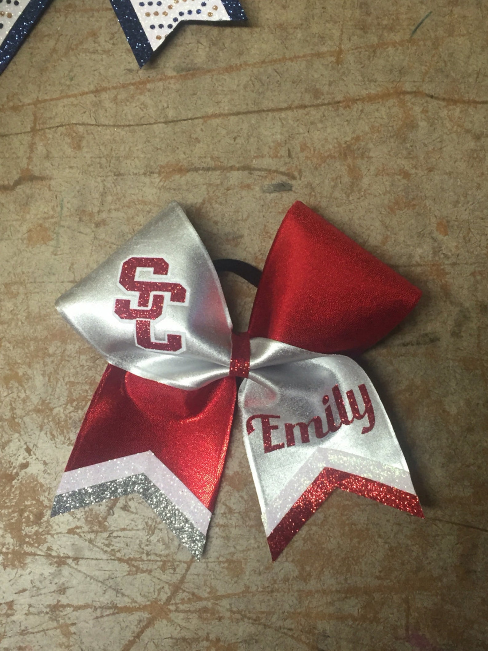 Custom School/name Bow - Etsy
