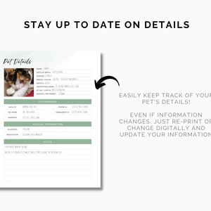 Pet Care Tracker Health Wellness Planner | Cat Health Pet Journal Log ...
