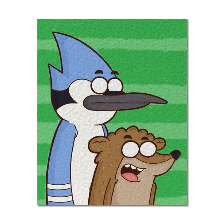 Mordecai And Cj Fanart