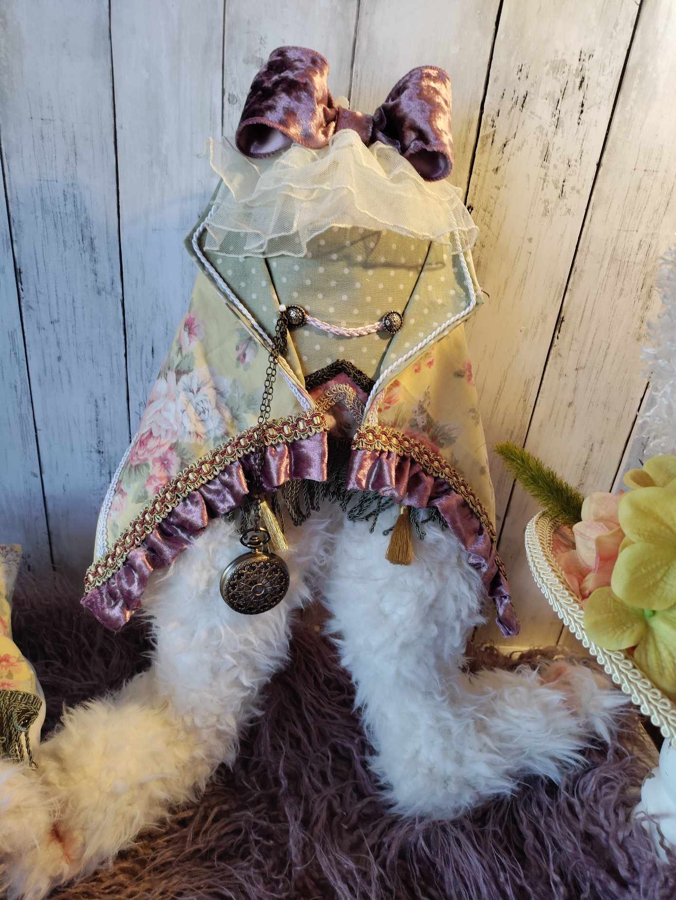 Easter Mad Hatter Rabbit Wreath Attachment, Easter Bunny Top Hat ...