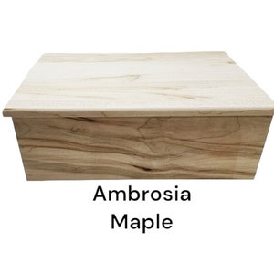 Engraver's Special: 12 Unfinished Wood Boxes 12x8x4 Choose Your Wood ...