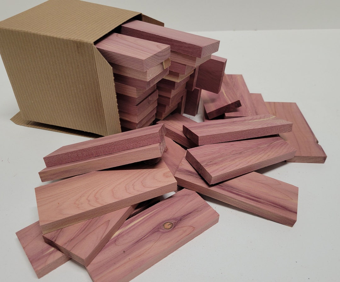 24 PCS Aromatic Cedar Planks, Cedar Block, Eastern Red Cedar - Etsy