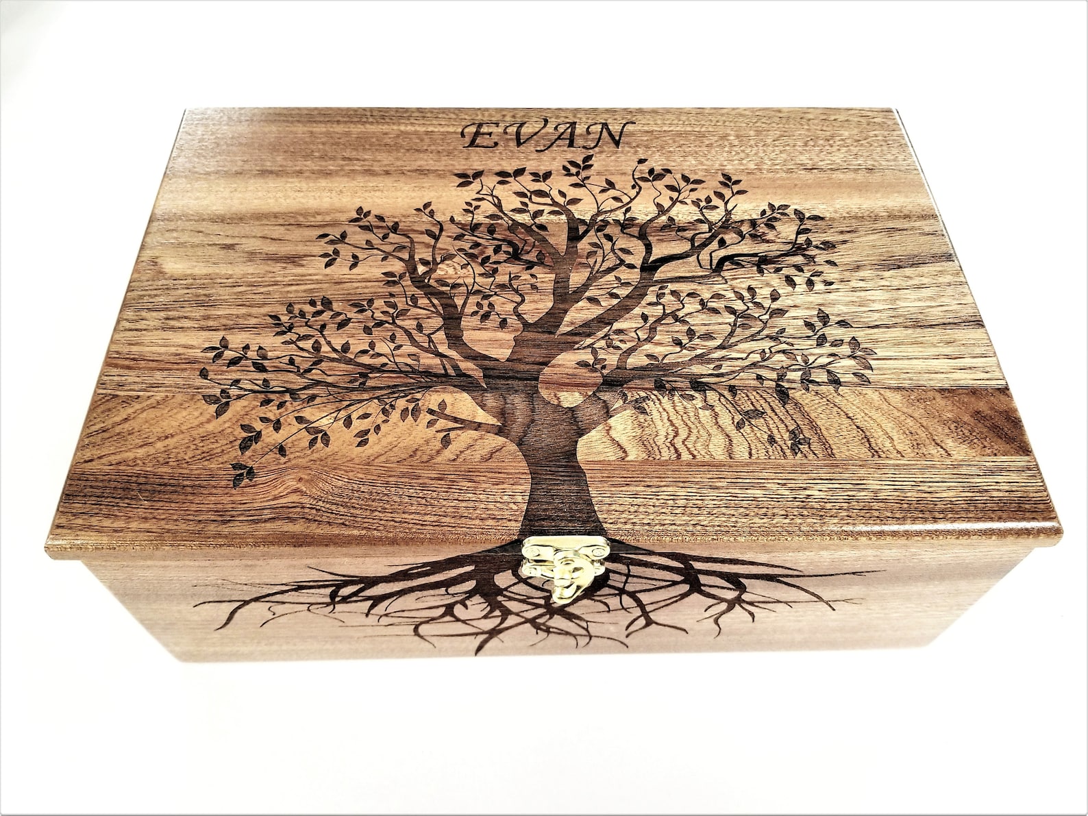 Personalized Tree of Life Memory Box 12x8x4 Custom Hand Made - Etsy