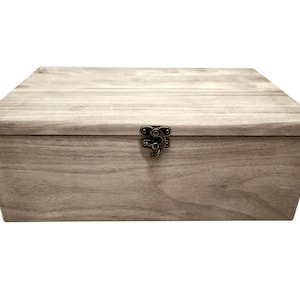 Engraver's Special: 12 Unfinished Wood Boxes 12x8x4 Choose Your Wood ...