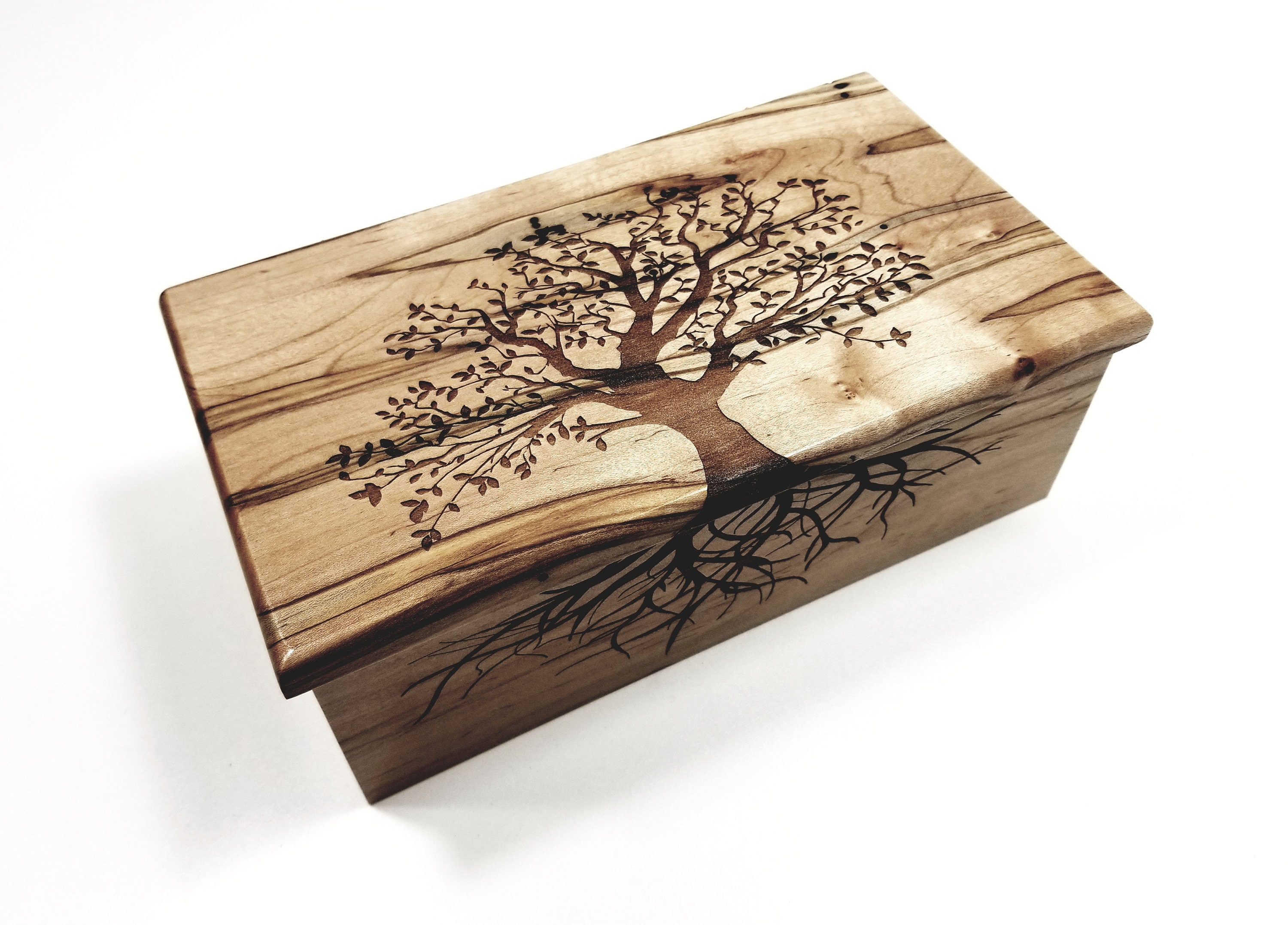 Personalized Tree of Life Memory Box, Family Tree Keepsake Box, Tree of ...