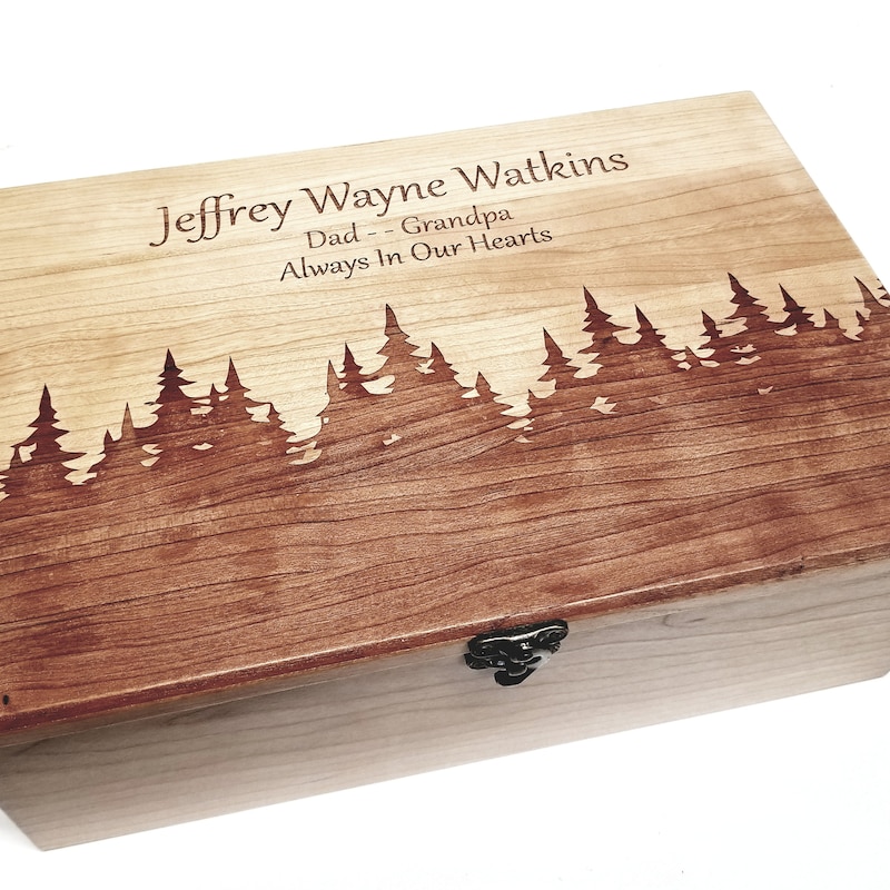 Rustic Keepsake Box - Etsy