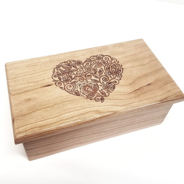 Heart Music Box - Etsy