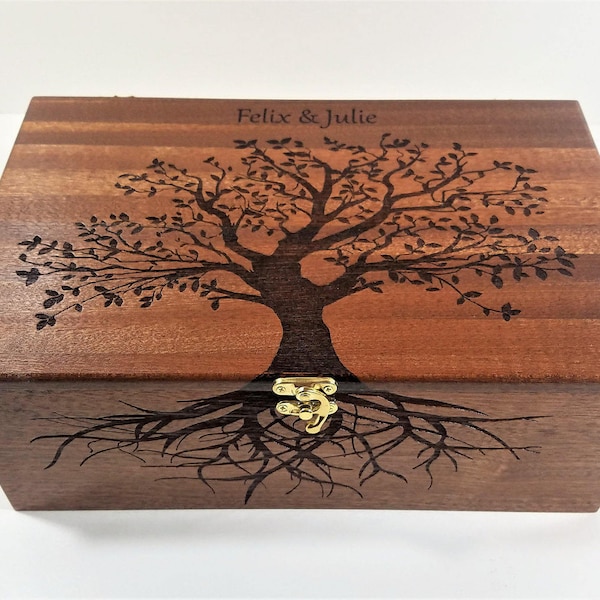 Tree of Life Wood Box - Etsy