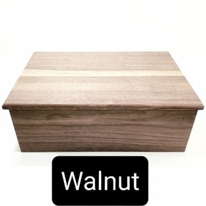 Engraver's Special: 12 Unfinished Wood Boxes 12x8x4 Choose Your Wood ...