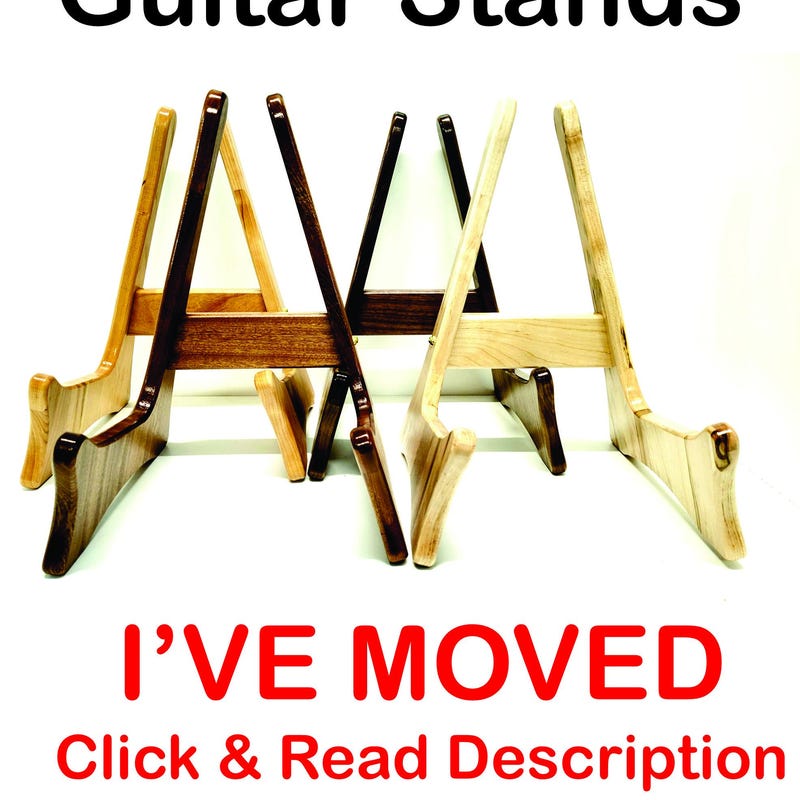 Wooden Guitar Stands - Etsy