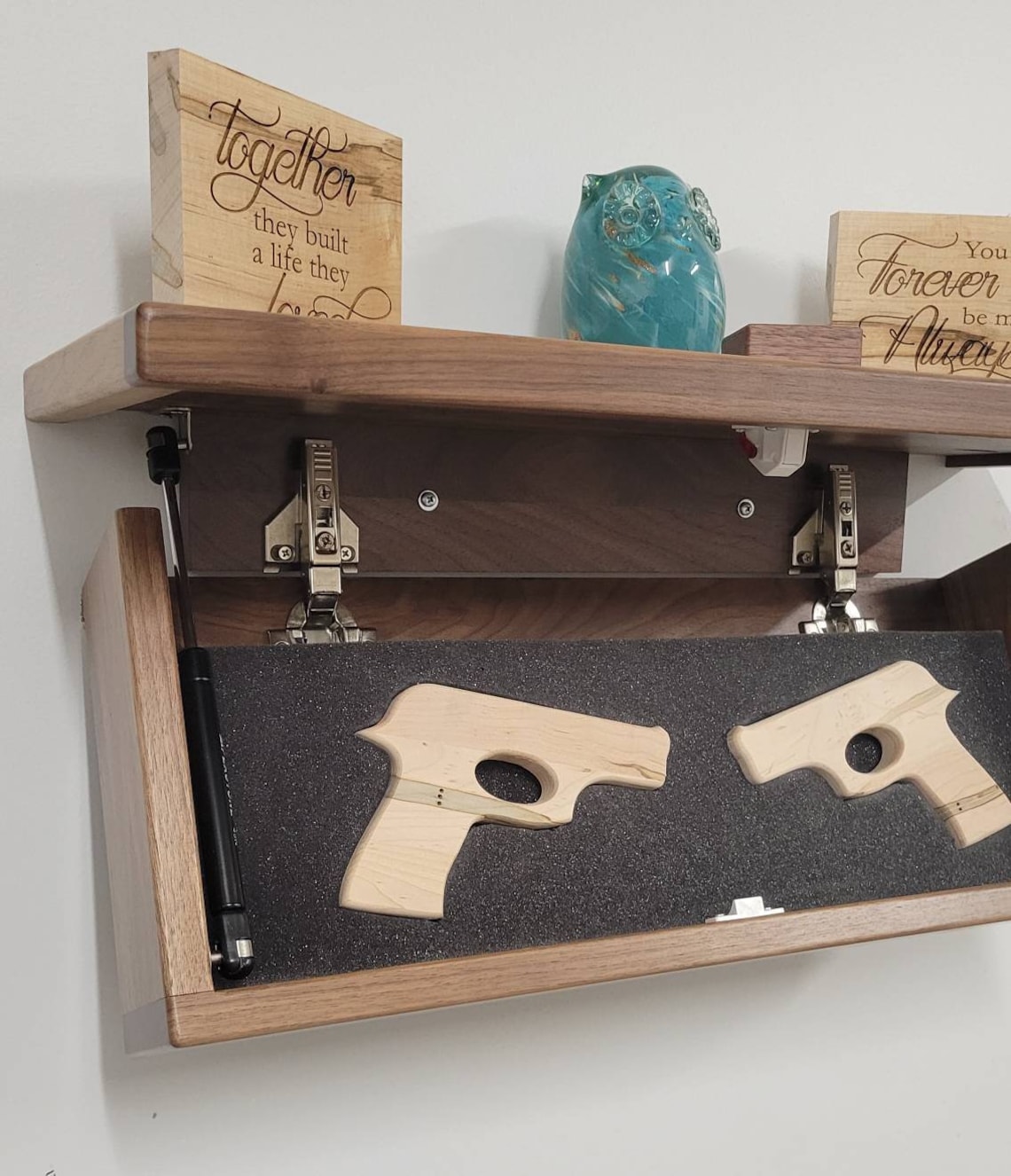 Concealed Shelf Hidden Gun Shelf Hide a Shelf Concealed - Etsy