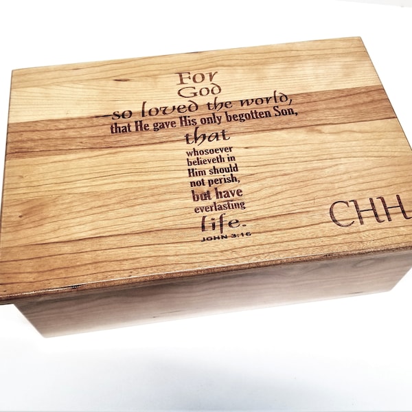 Wooden Religious Box - Etsy