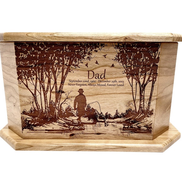 Urn Fishing Box - Etsy