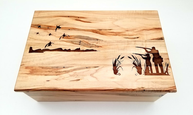 Personalized Father and Son Hunting Memory Box 12x8x4 | Etsy