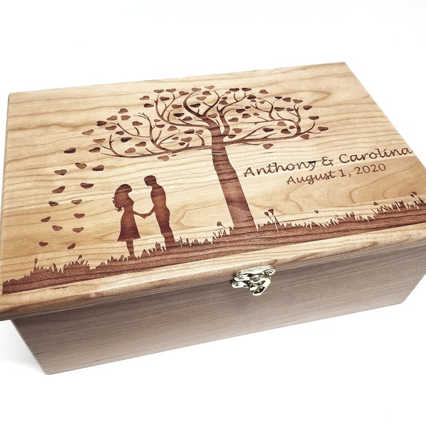 Wedding Keepsake Box - Etsy