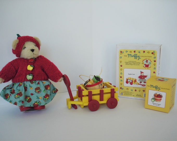 Muffy Vanderbear A Bushel of Fun Apple Antics Collection - Etsy