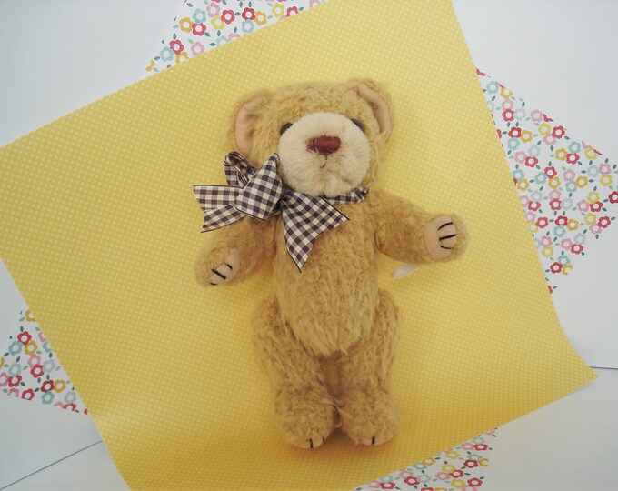 Vintage Small Teddy Bear - Etsy