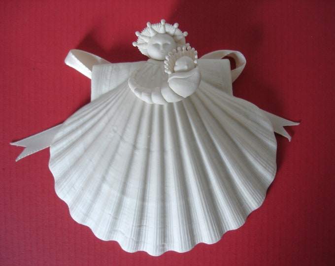 Margaret Furlong 5" Limited Edition Messiah Angel Shell Christmas ...