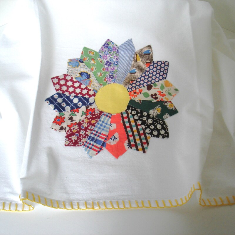 Applique Tea Towel - Etsy