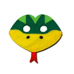 Snake Mask, Kids Snake Mask, Kids Mask, Children's Mask, Animal Mask ...