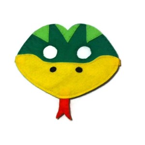 Snake Mask, Kids Snake Mask, Kids Mask, Children's Mask, Animal Mask ...
