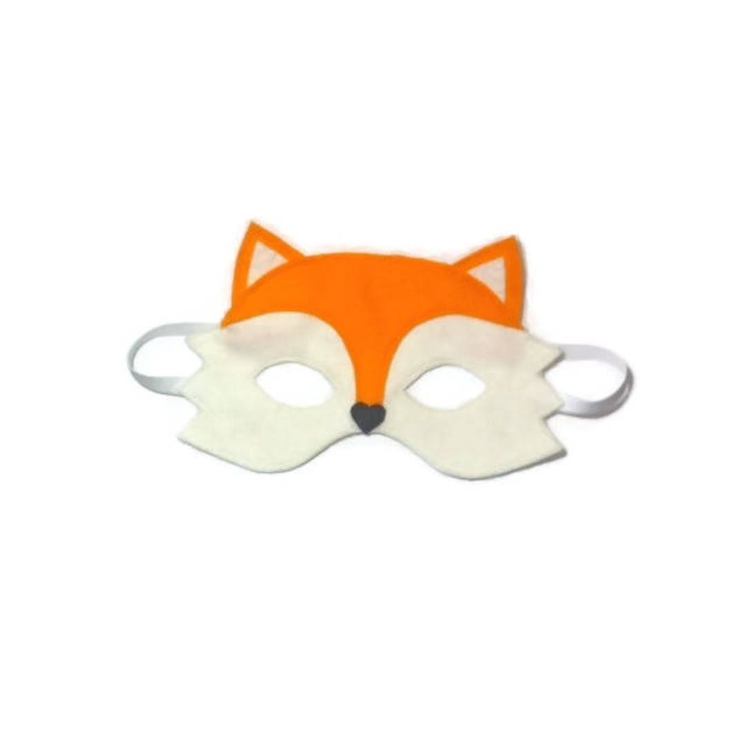 Kid's Fox Mask, Children's Fox Mask, Children's Mask, Animal Mask, Kid ...