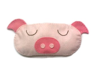 Felt Pig Mask - Etsy