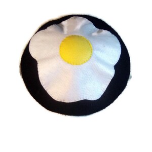 Black Egg Beret Fried Egg Hat Black Hat Women's Hat - Etsy UK