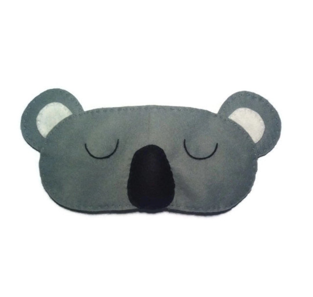 Koala Bear Sleep Mask, Koala Eye Mask, Animal Sleep Mask, Adult Sleep ...