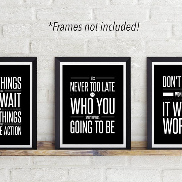 Motivational 8x10 - Etsy