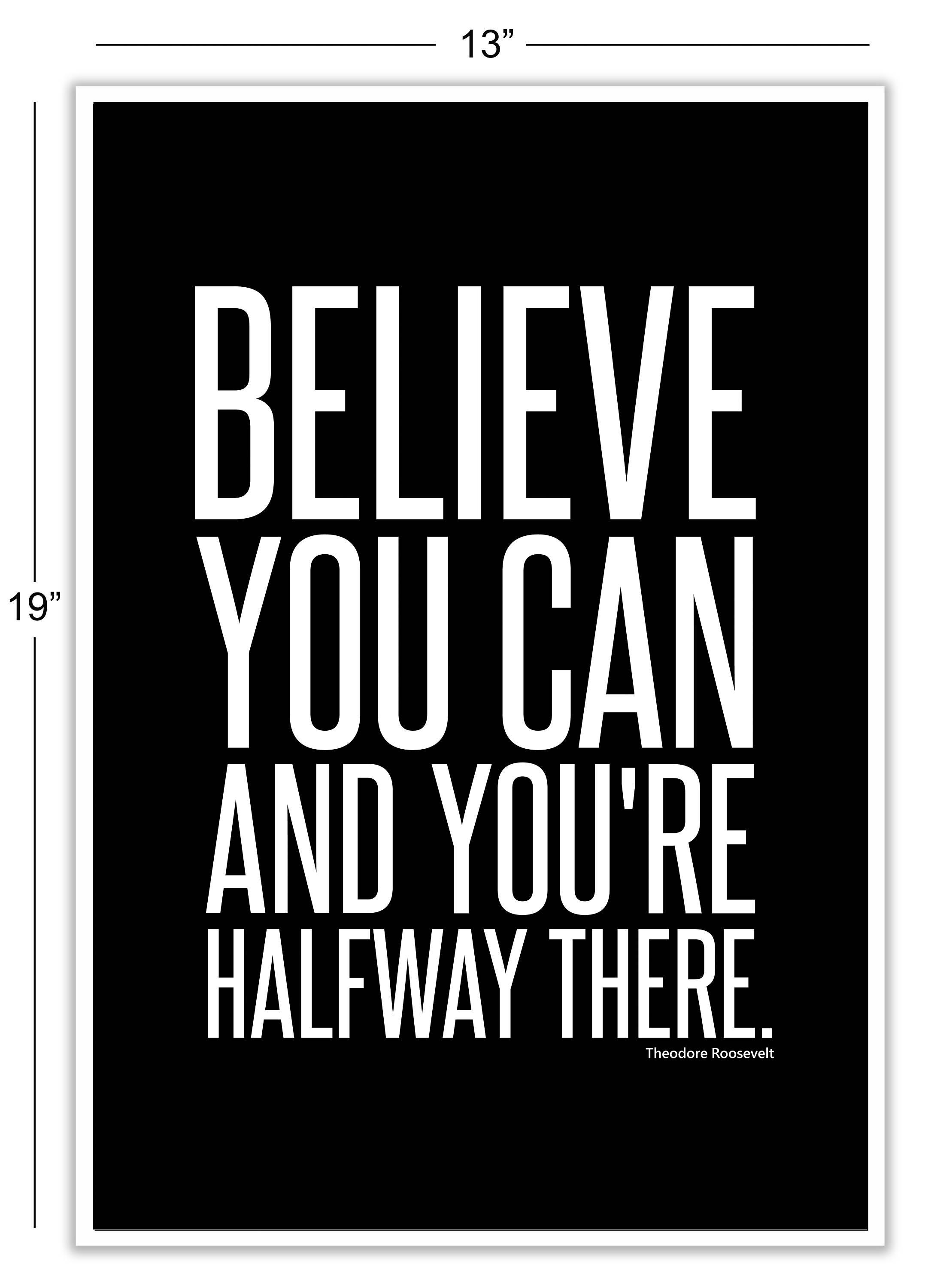 Motivational Famous Quotes Wall Art Posters Decorative Prints Wall ...
