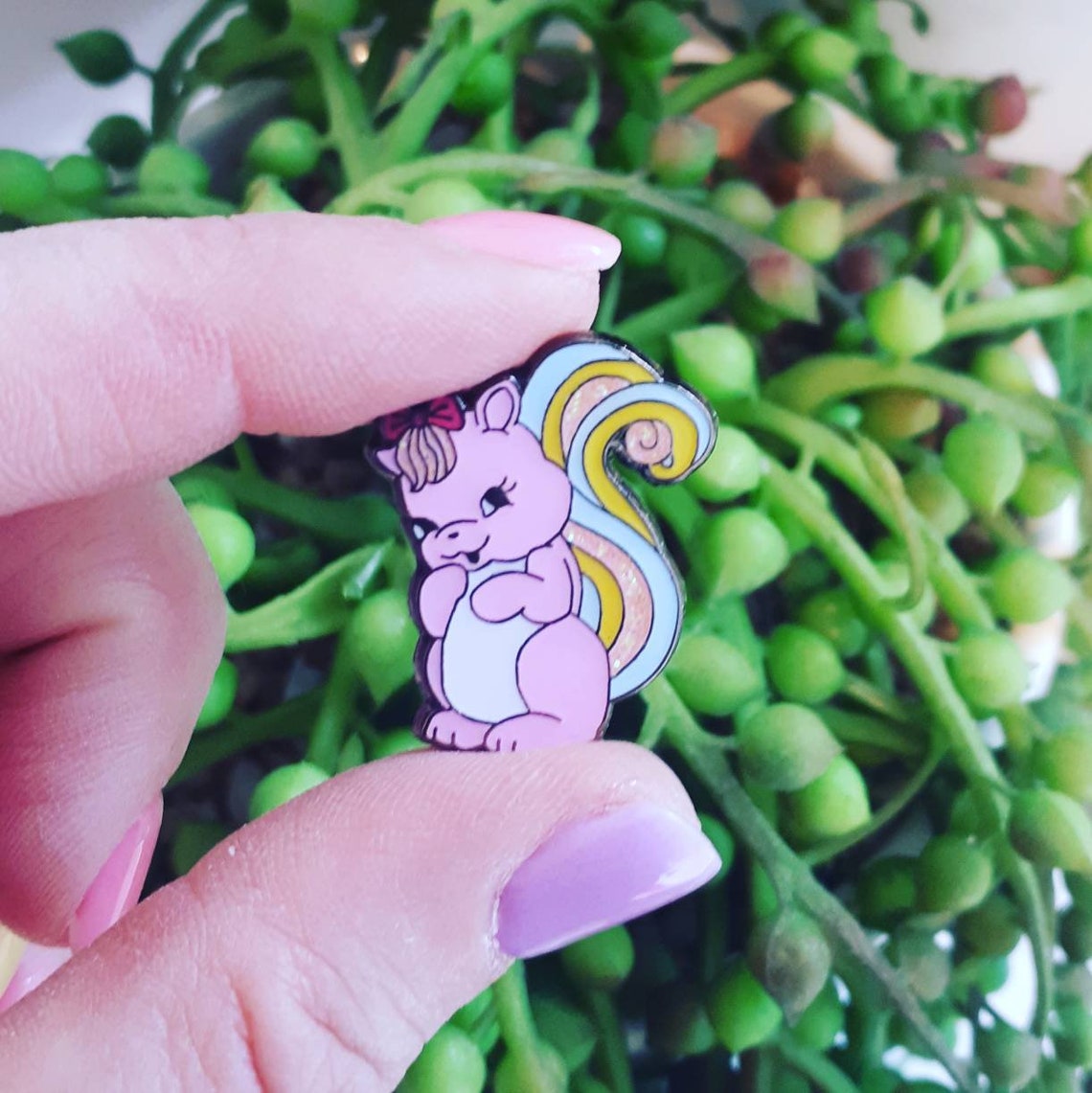 Lady Lovely Locks Pixie Tail Enamel Pin 1980s Cartoon - Etsy