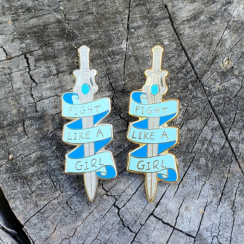 She-ra Princess of Power Inspired Enamel Pin FIGHT LIKE A - Etsy