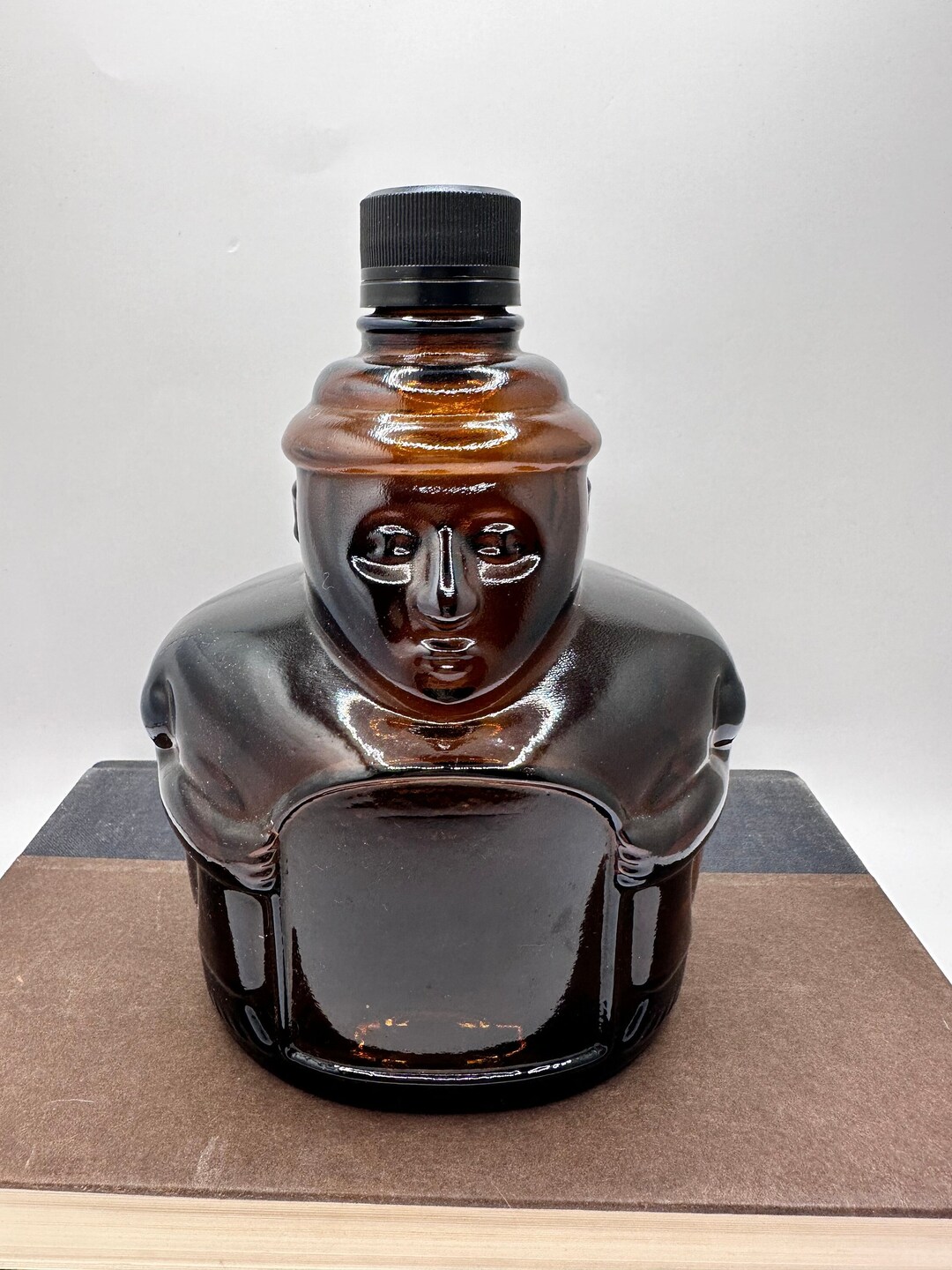 Vintage Brown Glass Kahlua Bottle Heritage Edition - Etsy