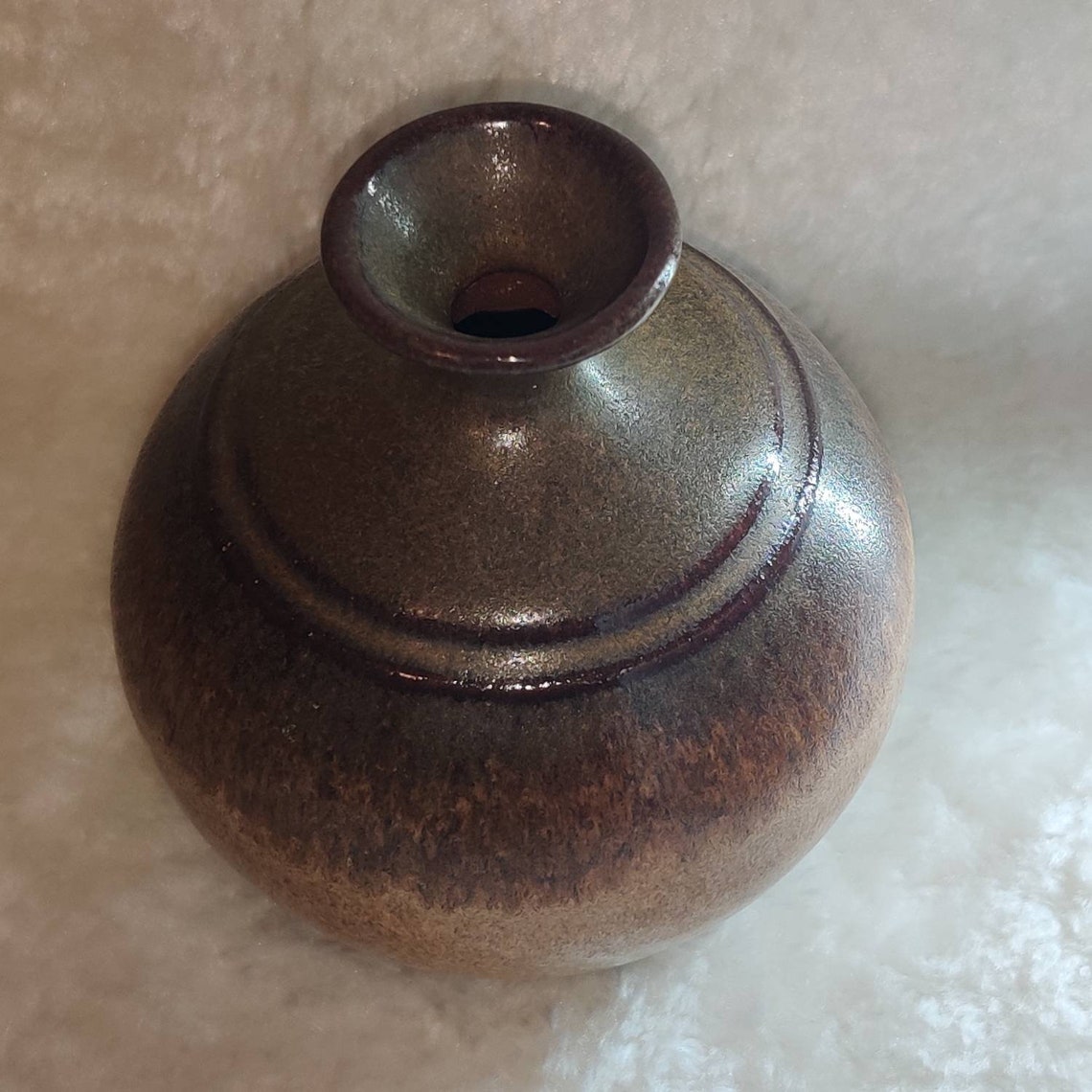 Born/polly Ceramic Art Bud Vase Hand Thrown - Etsy