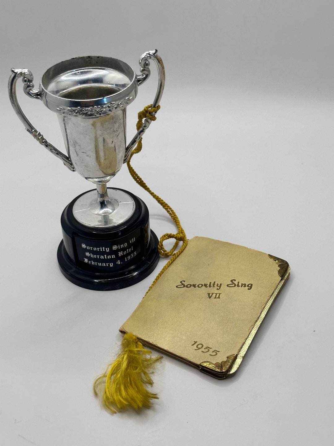Vintage Sorority Sing Small Plastic Trophy 1955 - Etsy