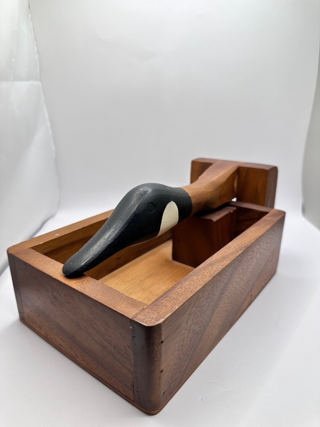 Vintage Wood Canadian Goose Nut Cracker - Etsy