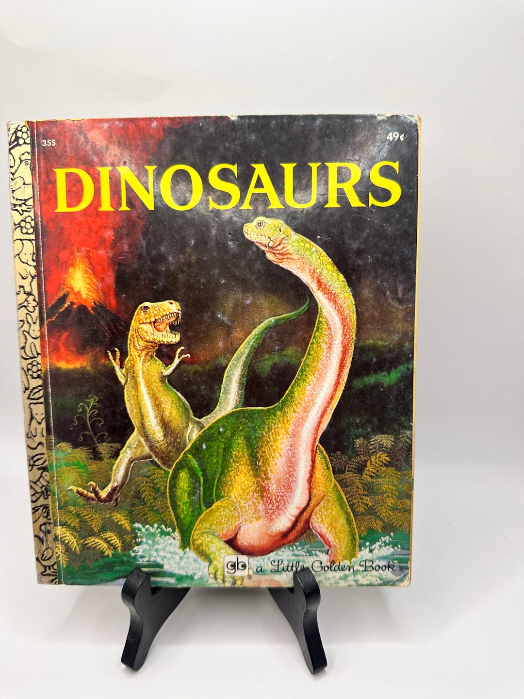 Vintage Dinosaurs Little Golden Book Eighth Edition 1974 - Etsy