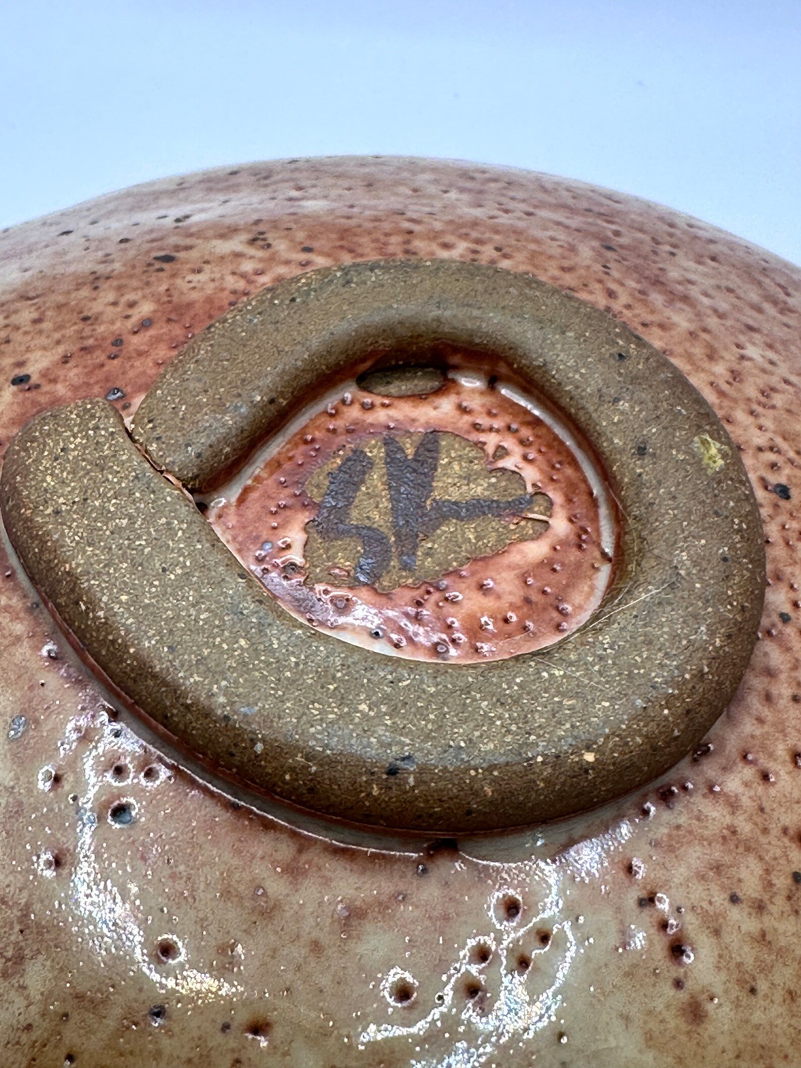 Signed Studio Pottery Suzanne Kent Pennsylvania Pottery Decorative Bowl ...
