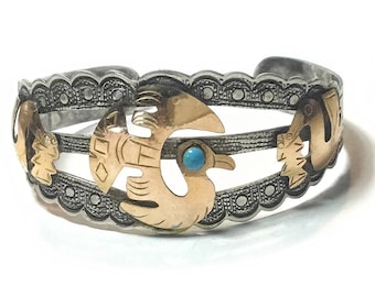 18k Gold Peruvian Bracelet - Etsy