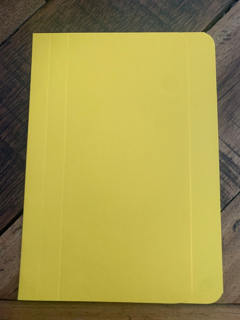 Pack of 8 Mini Manila Folders - Etsy