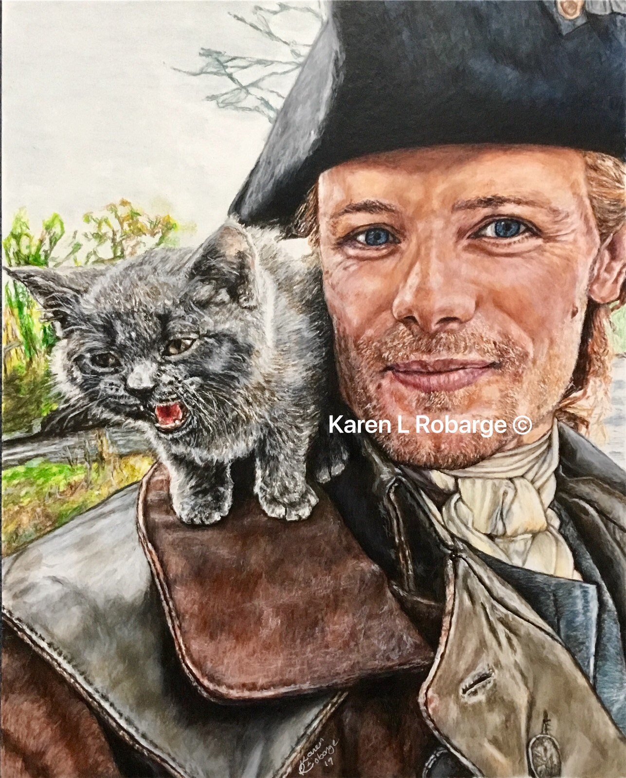 11" X 17" Limited Edition Art Print of Jamie and Adso - Etsy