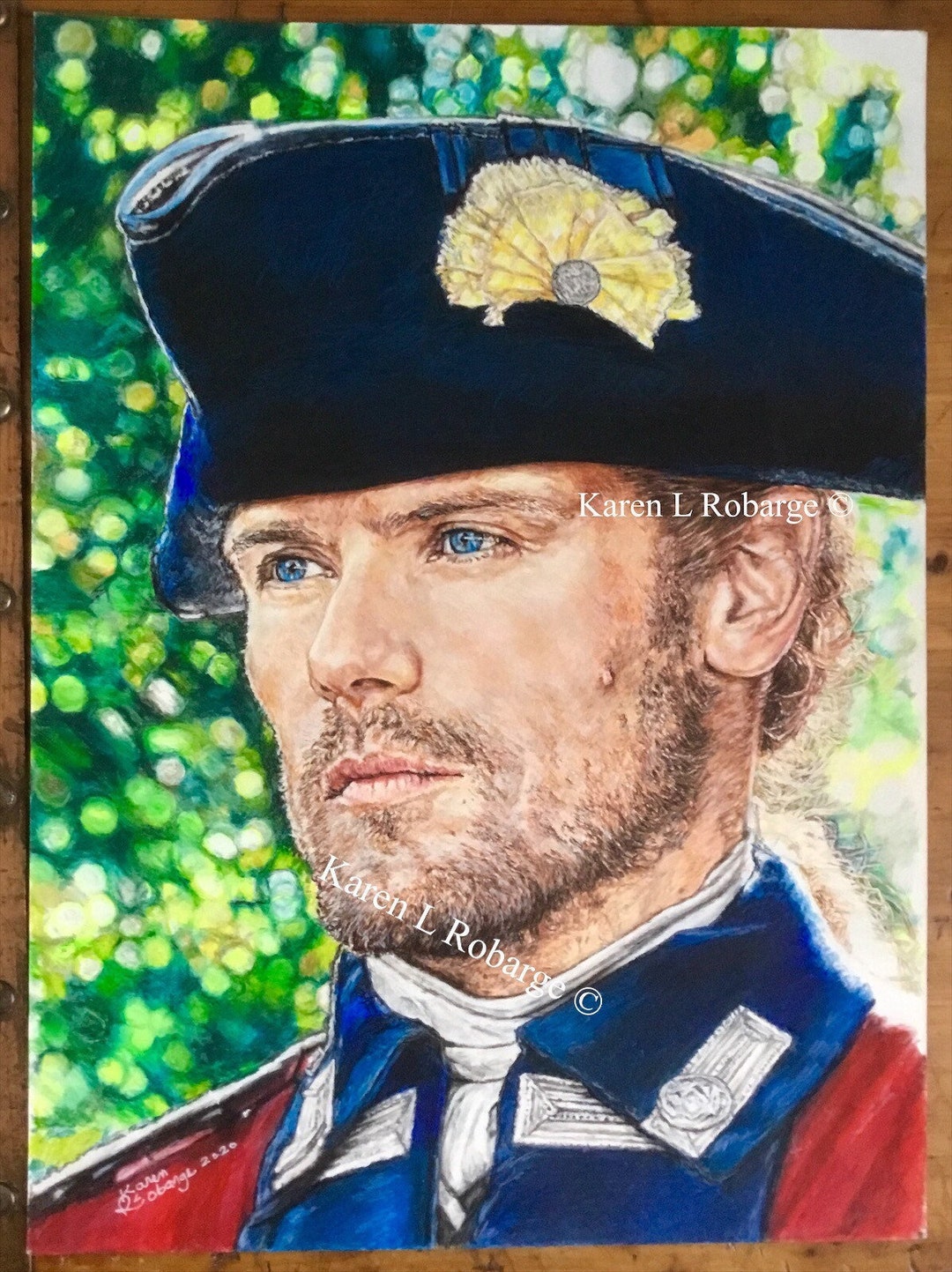Limited Edition Art Print of Colonel Fraser - Etsy