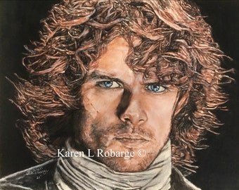 11 X 17 Limited Edition Art Print of Jamie in Season 1 - Etsy