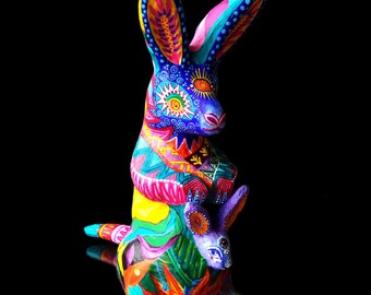 Paper Mache Kangaroo Figure - Etsy