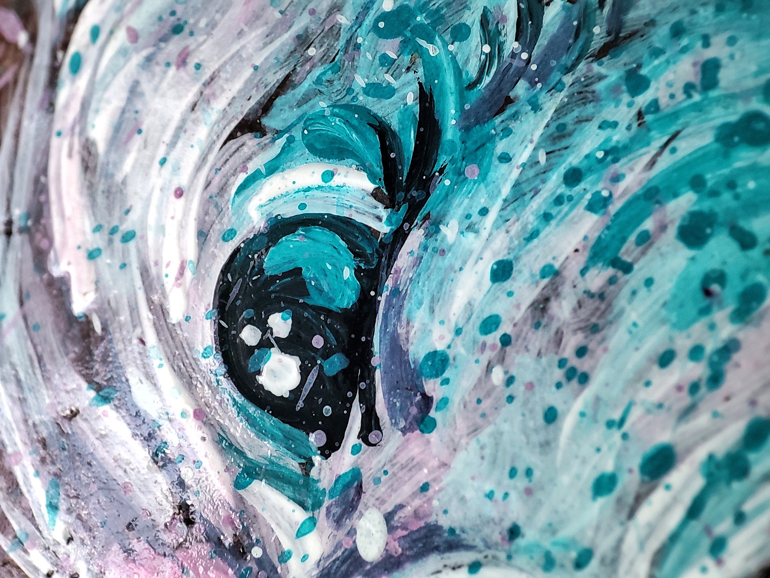 White Rabbit Hand-painted Stones for Home or Garden Decor - Etsy