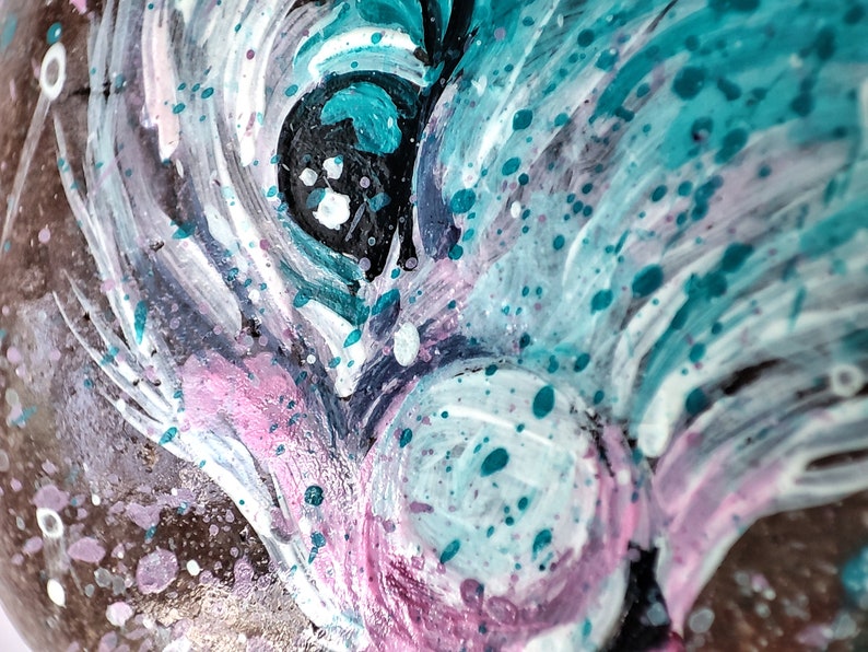 White Rabbit Hand-painted Stones for Home or Garden Decor - Etsy