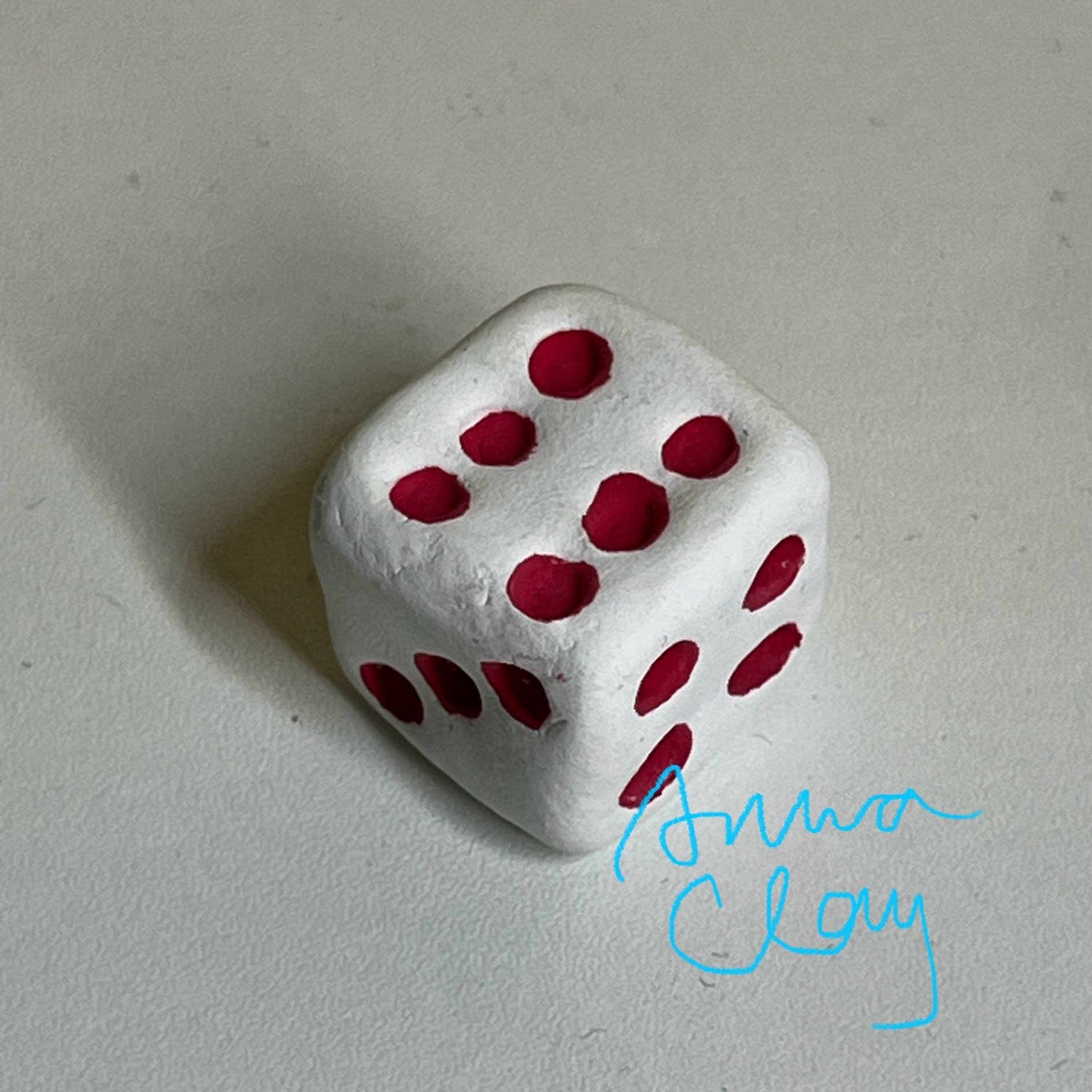 Dice Handmade Clay Dice by Lucy Iao & Angela Lao ANWA CLAY - Etsy UK